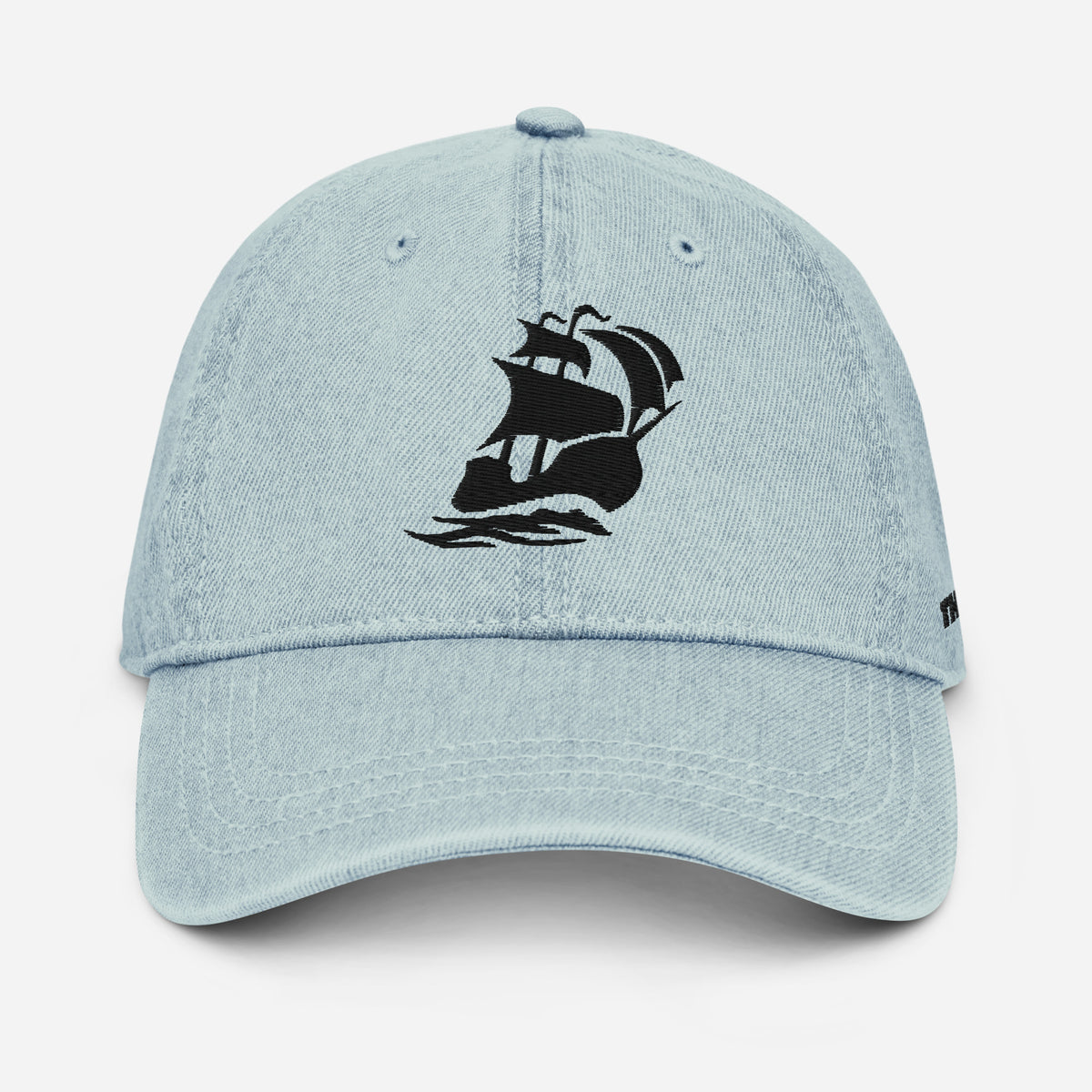 Baseball Cap, Light-wash Denim – The Bulwark
