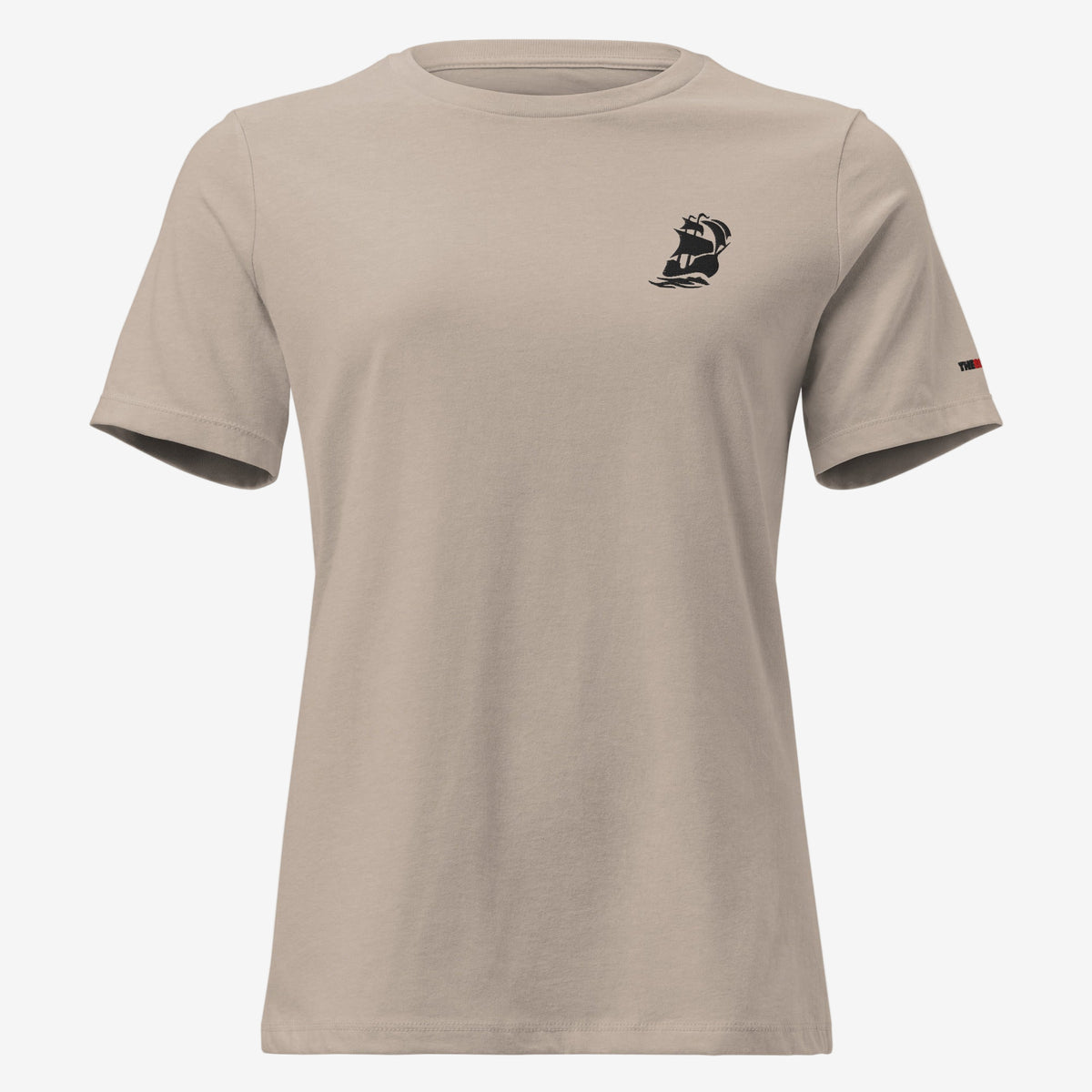 Women's Classic Embroidered Tee, Tan – The Bulwark